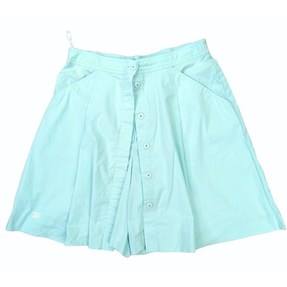 Tail | Shorts | Vintage 9 Tail Button Up Skort Mint Green As Is Needs ...